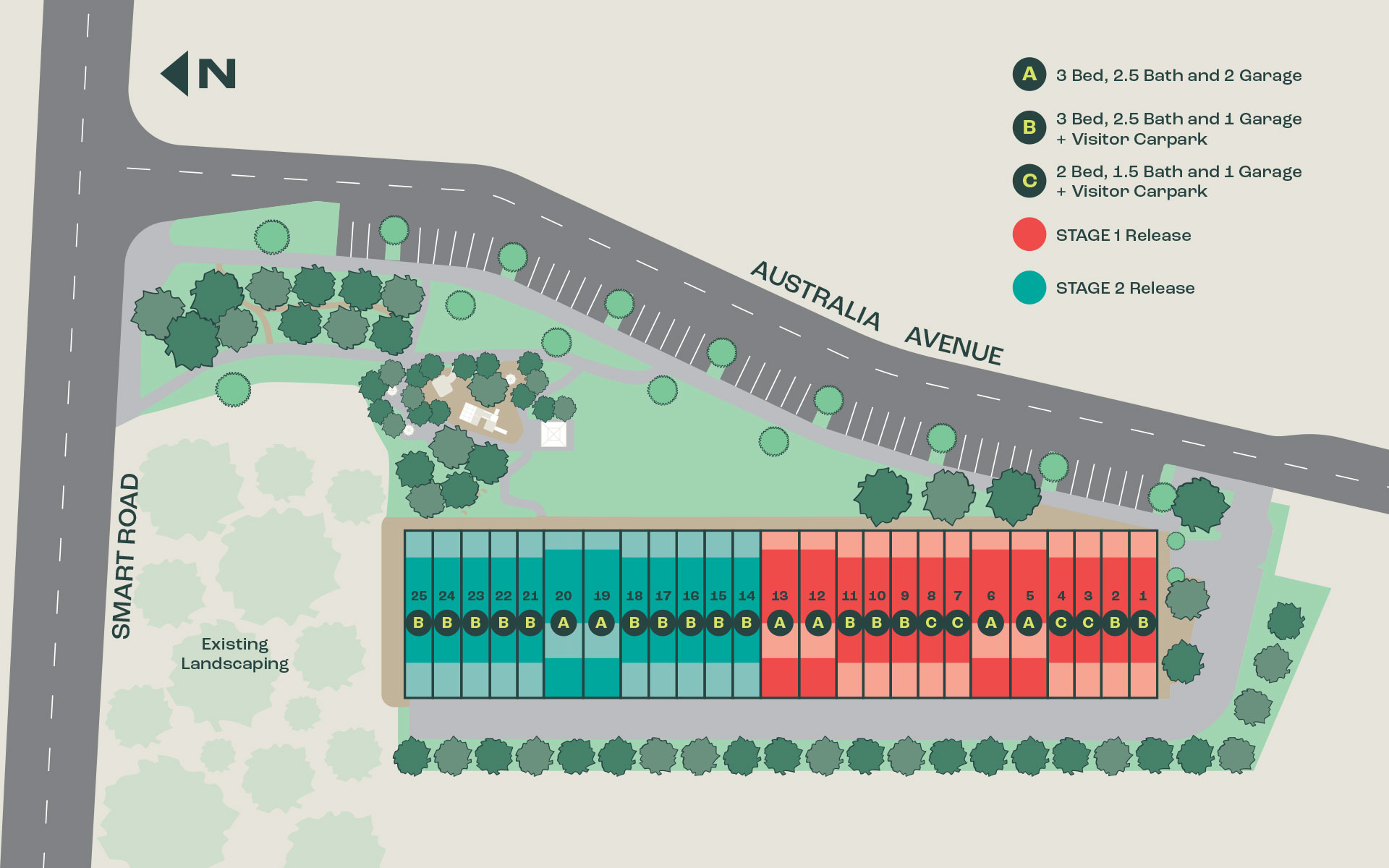 Townhomes - Euca Modbury